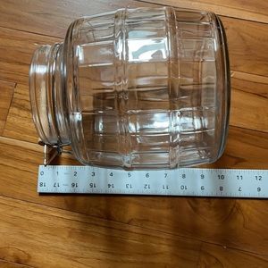 Anchor Hocking | Kitchen | Glass Pickle Barrel Jar With Handle 38l ...